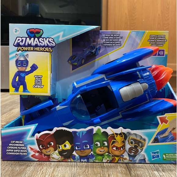 Hasbro | Toys | New Pj Masks Power Heroes Cat Racer Pj Masks Toy Car ...